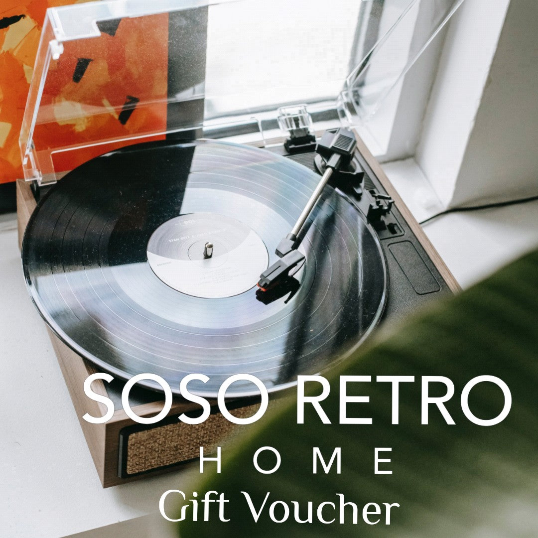 A SoSo Retro gift card for your loved one who loves everything Retro!